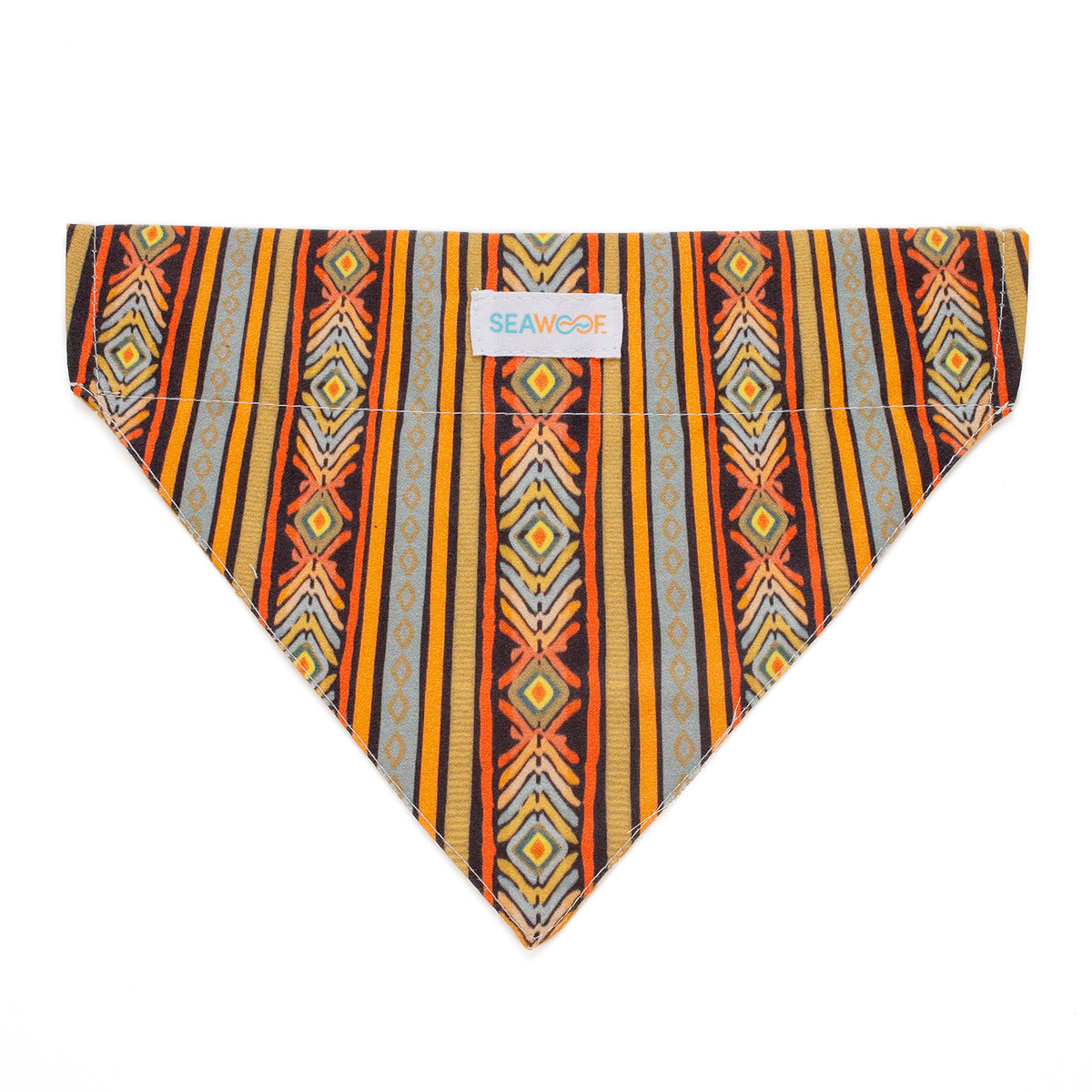 Organic Cotton Reversible Dog Neckerchief Diamond Print – Seawoof