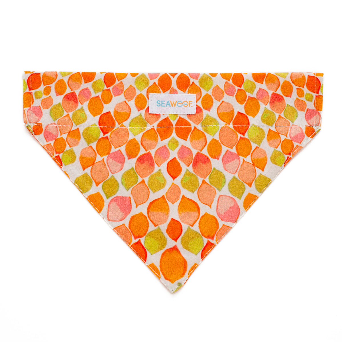 Organic Cotton Reversible Dog Neckerchief Pink Paints Print – Seawoof, Inc.